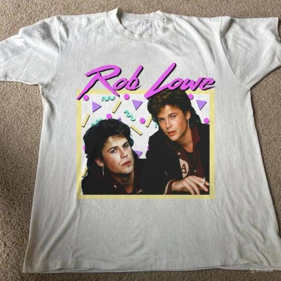 Shirts | Rob Lowe Shirt Rob Lowe Homage Tshirt Robert Hepler Lowe ...
